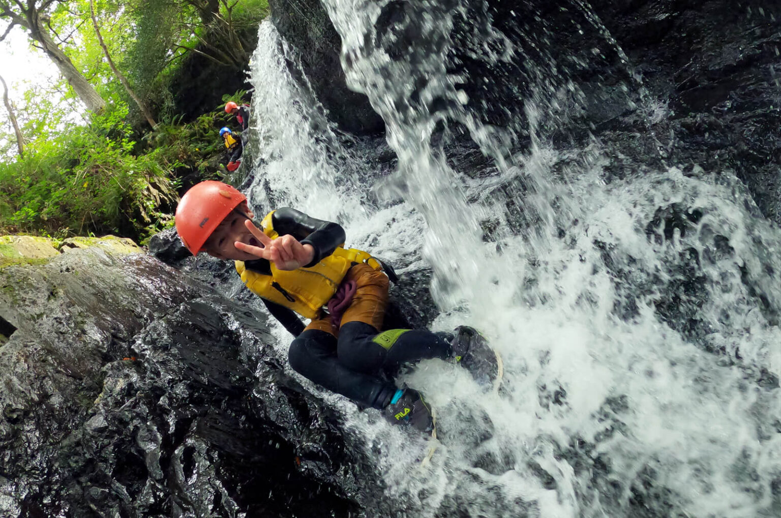 Gorge Scrambling in North Wales - Family Friendly Adventure